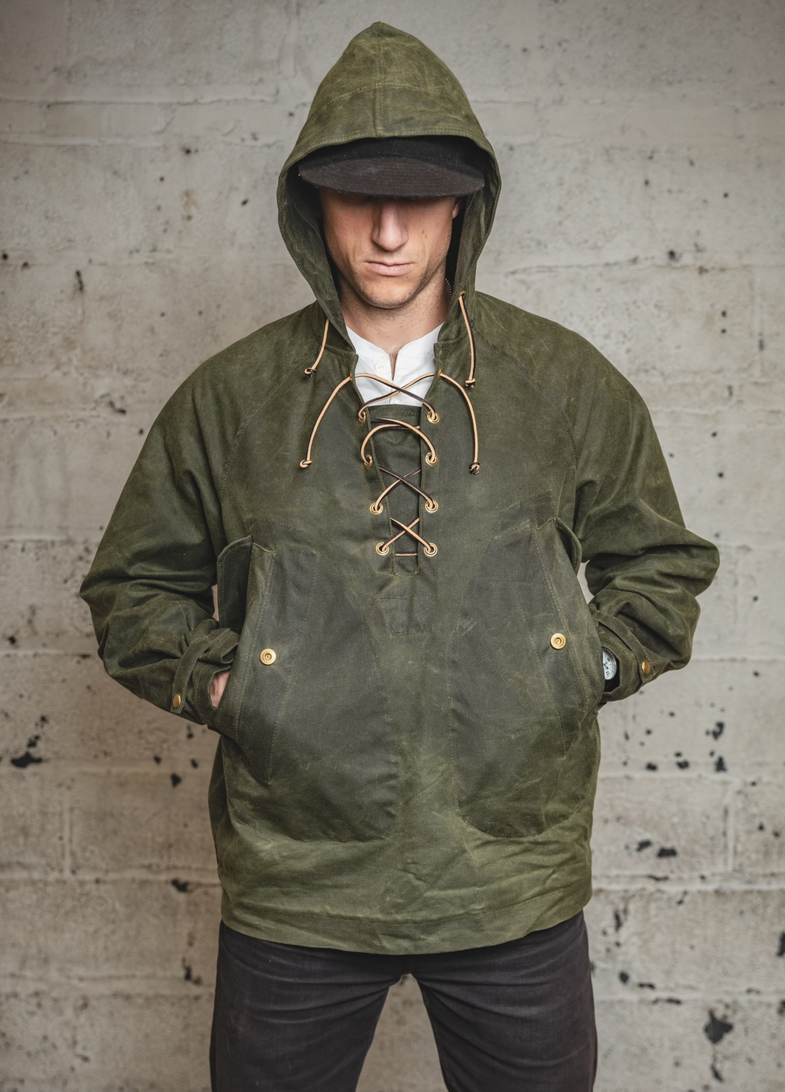 The Waxed Anorak - Factory 2nd – Heat Straps USA