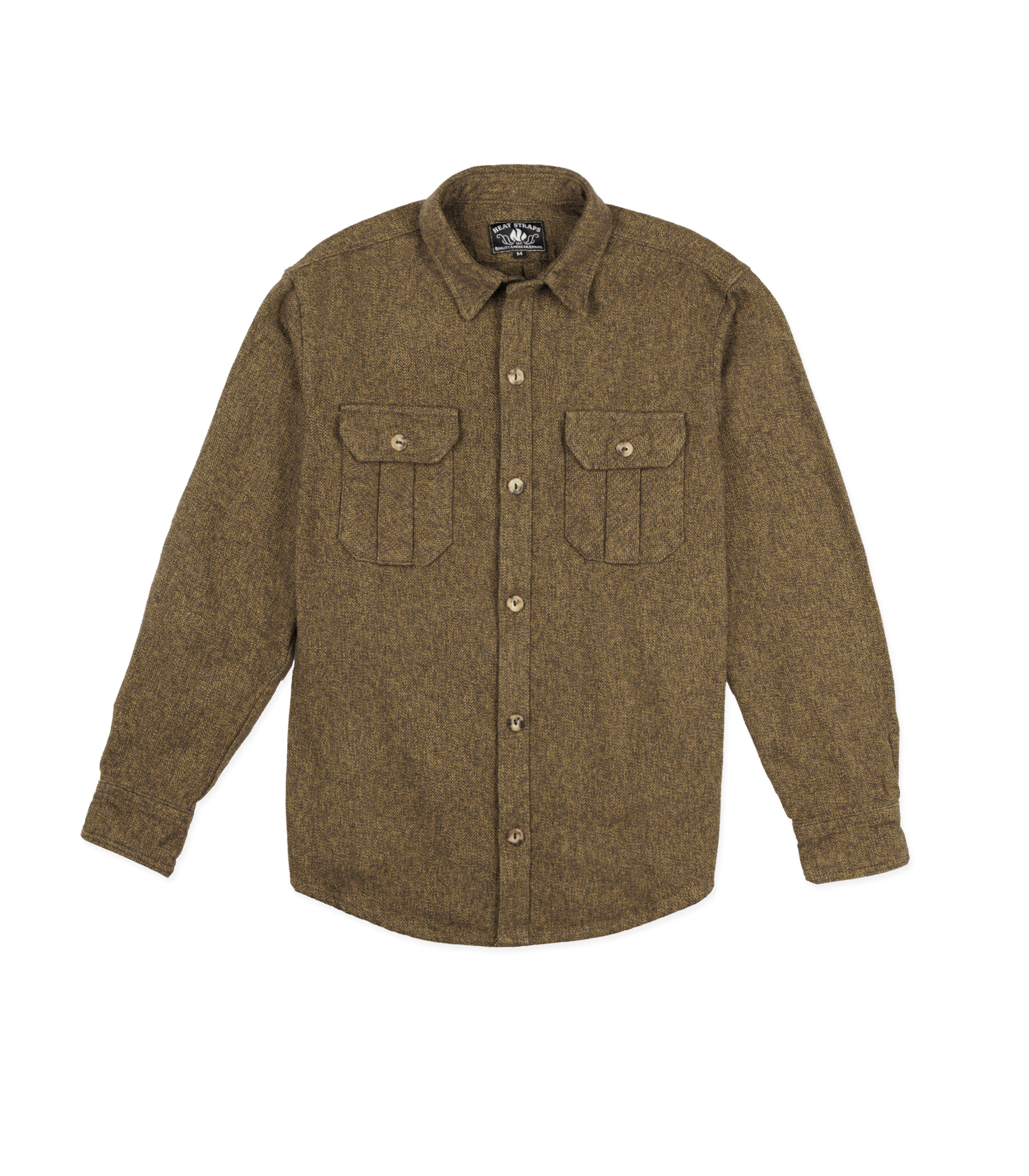 The Flannel- Olive – Heat Straps USA